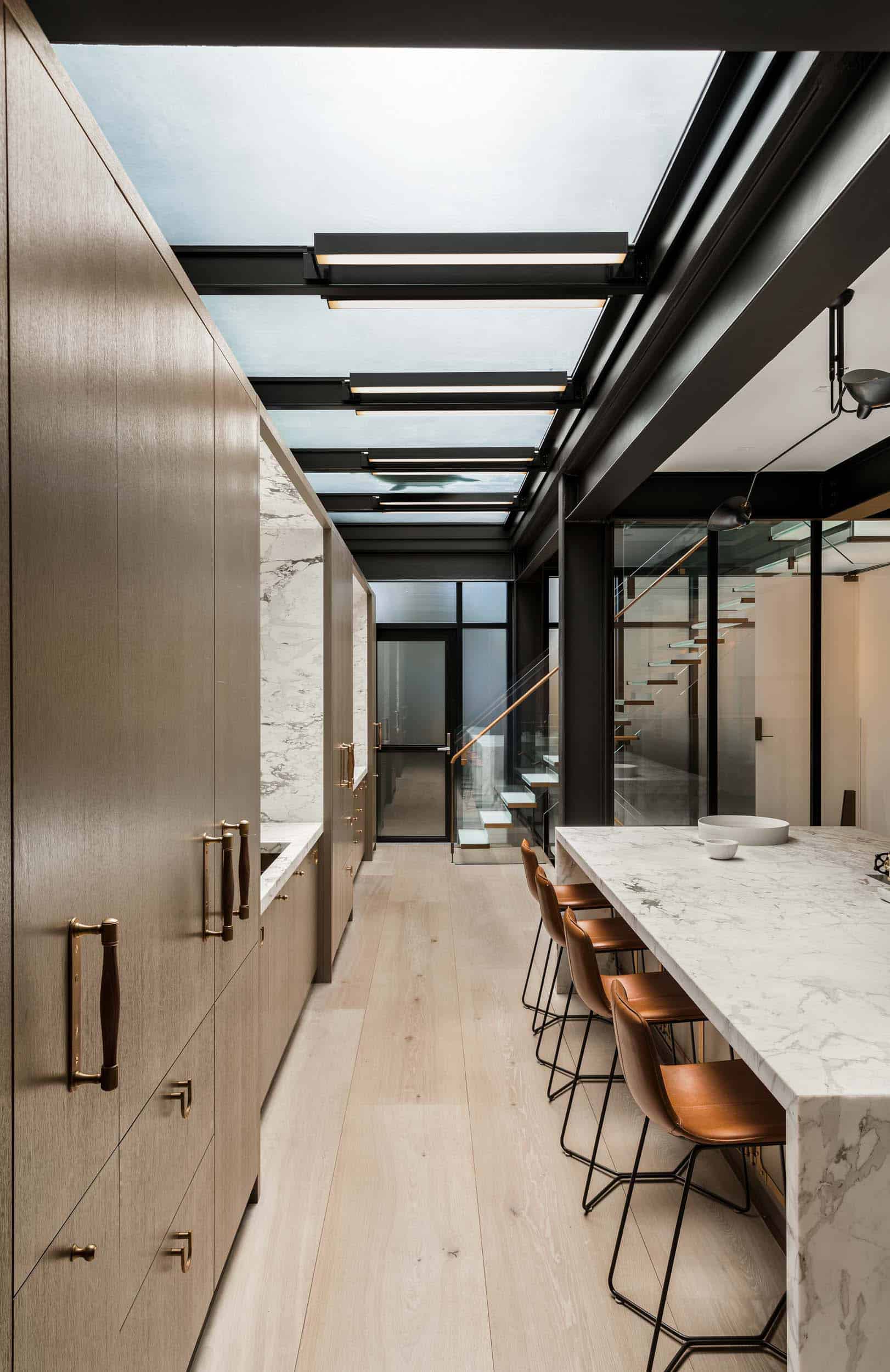 Walkable skylights in an Upper East Side NYC Townhome | LOOP Design Awards