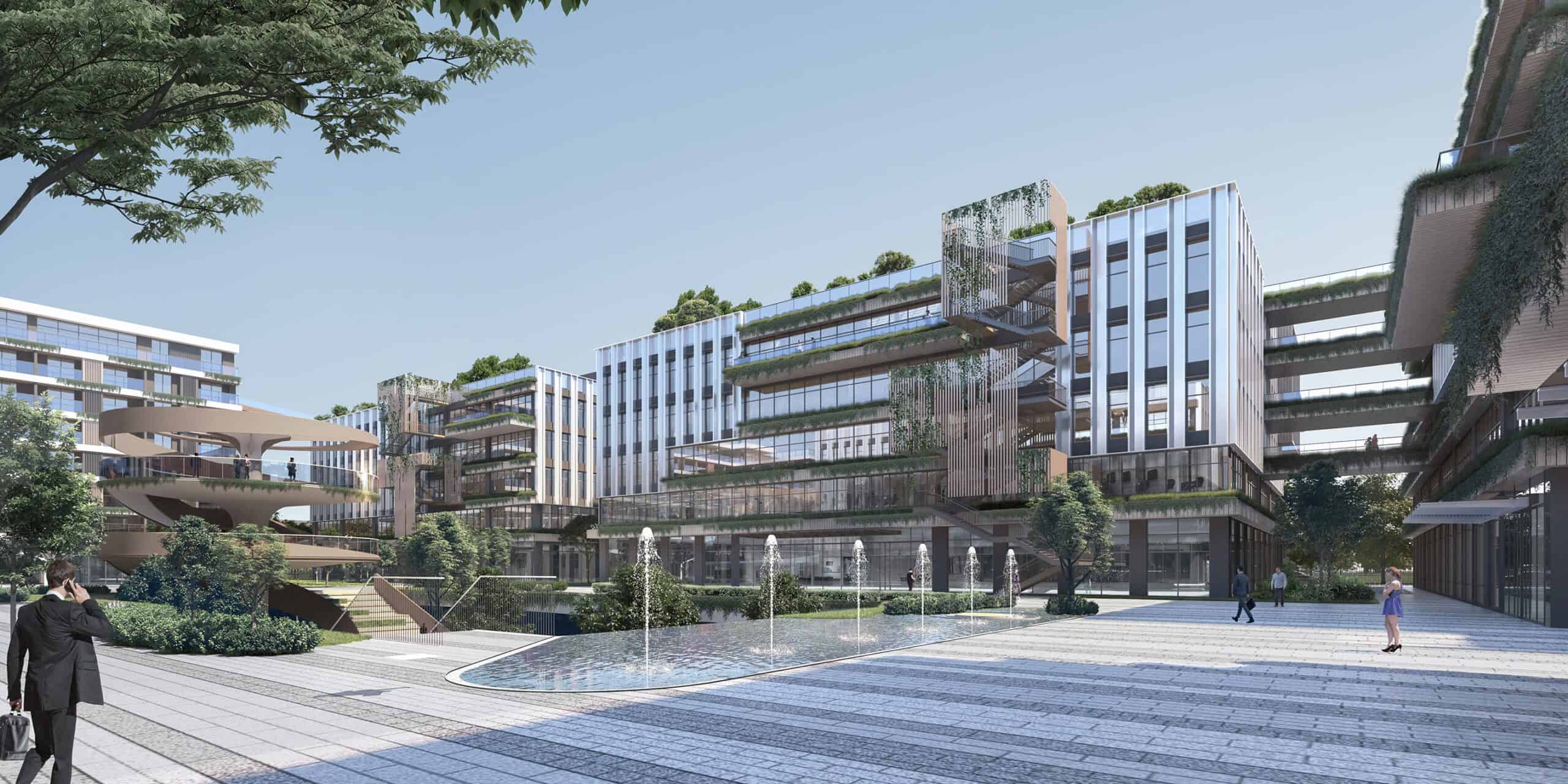 Intelligent Green Energy Industrial Park - Shenzhen | LOOP Design Awards